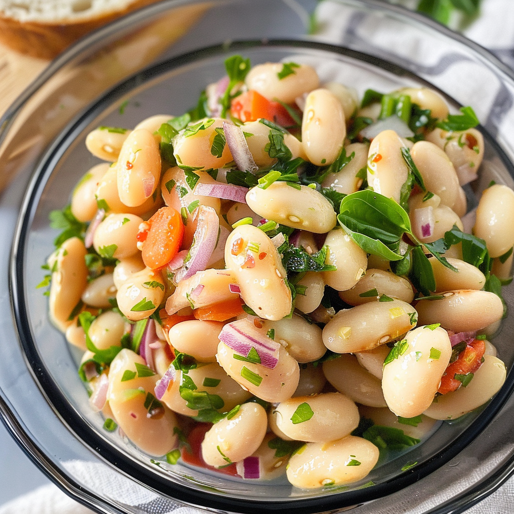 Amazing White Bean Salad for a Delicious Summer Feast